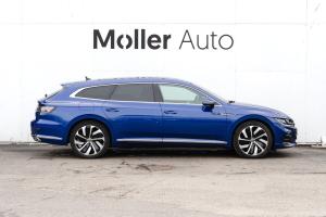 Blue Volkswagen Arteon 2021 in Riga, with an engine capacity of 1.40 L and mileage of 60 thousand km for 26500 €, photo 6 on AUTOMOTO.COM.LV