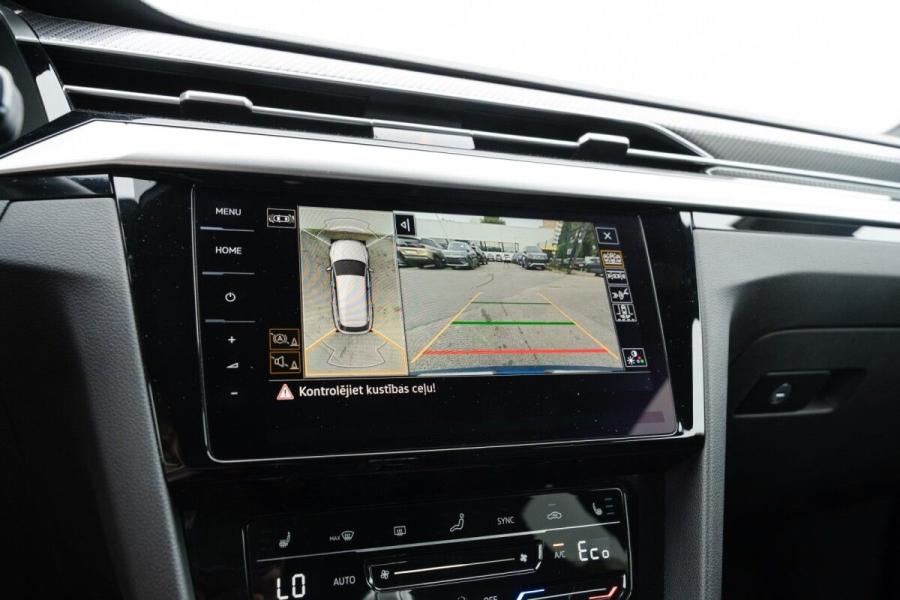 Blue Volkswagen Arteon 2021 in Riga, with an engine capacity of 1.40 L and mileage of 60 thousand km for 26500 €, photo 22 on AUTOMOTO.COM.LV