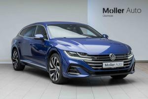 Blue Volkswagen Arteon 2021 in Peetri, with an engine capacity of 1.40 L and mileage of 97 thousand km for 34400 €, photo 3 on AUTOMOTO.COM.LV