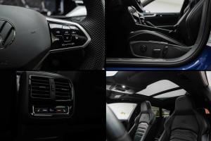 Blue Volkswagen Arteon 2021 in Peetri, with an engine capacity of 1.40 L and mileage of 97 thousand km for 34400 €, photo 17 on AUTOMOTO.COM.LV