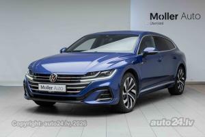 Zils Volkswagen Arteon 2021 Tallina, ar dzinēja tilpumu 1.40 L un nobraukumu 97 tūkst. km par 34400 €, foto  vietnē AUTOMOTO.COM.LV