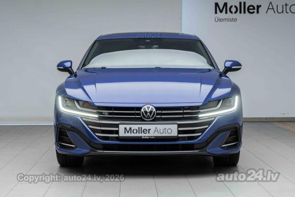 Blue Volkswagen Arteon 2021 in Tallinn, with an engine capacity of 1.40 L and mileage of 97 thousand km for 34400 €, photo 3 on AUTOMOTO.COM.LV