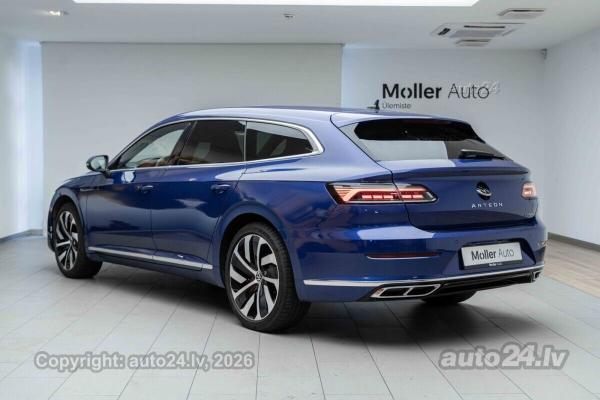 Blue Volkswagen Arteon 2021 in Tallinn, with an engine capacity of 1.40 L and mileage of 97 thousand km for 34400 €, photo 4 on AUTOMOTO.COM.LV