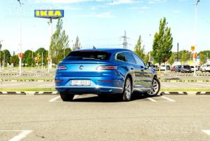 Blue Volkswagen Arteon 2021 in Riga, with an engine capacity of 2.00 L and mileage of 220 thousand km for 20590 €, photo 6 on AUTOMOTO.COM.LV