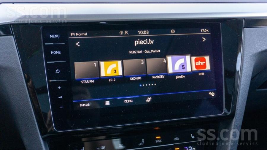 Blue Volkswagen Arteon 2021 in Riga, with an engine capacity of 2.00 L and mileage of 220 thousand km for 19590 €, photo 19 on AUTOMOTO.COM.LV