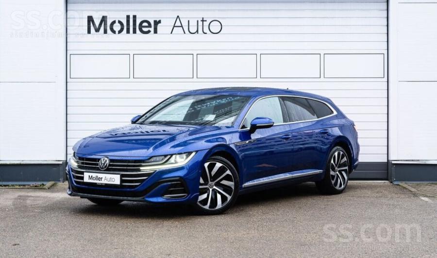 Zils Volkswagen Arteon 2022 Rīga, ar dzinēja tilpumu 1.40 L un nobraukumu 103 tūkst. km par 29000 €, foto 1 vietnē AUTOMOTO.COM.LV