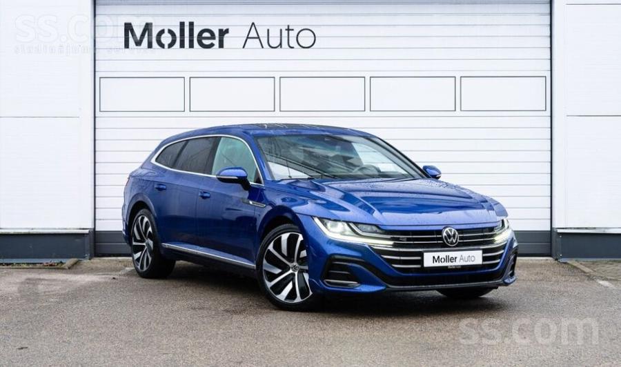 Zils Volkswagen Arteon 2022 Rīga, ar dzinēja tilpumu 1.40 L un nobraukumu 103 tūkst. km par 29000 €, foto 2 vietnē AUTOMOTO.COM.LV