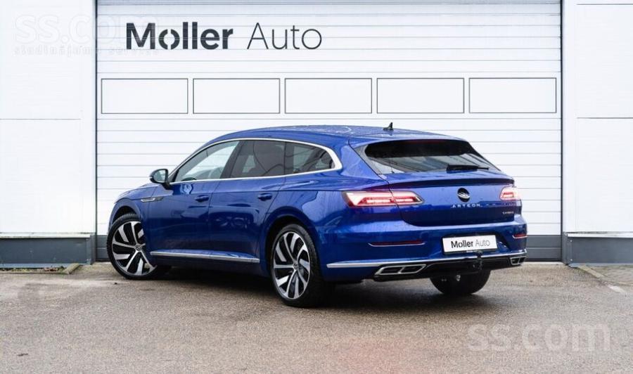 Zils Volkswagen Arteon 2022 Rīga, ar dzinēja tilpumu 1.40 L un nobraukumu 103 tūkst. km par 29000 €, foto 3 vietnē AUTOMOTO.COM.LV