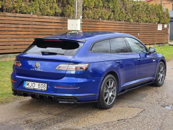 Blue Volkswagen Arteon 2022 in Kaunas, with an engine capacity of 1.98 L and mileage of 60 thousand km for 32800 €, photo 3 on AUTOMOTO.COM.LV