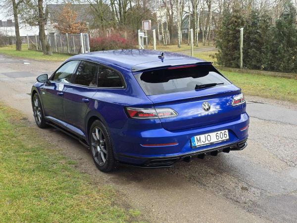 Blue Volkswagen Arteon 2022 in Kaunas, with an engine capacity of 1.98 L and mileage of 60 thousand km for 32800 €, photo 4 on AUTOMOTO.COM.LV