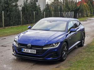 Blue Volkswagen Arteon 2022 in Kaunas, with an engine capacity of 1.98 L and mileage of 60 thousand km for 32800 €, photo 6 on AUTOMOTO.COM.LV