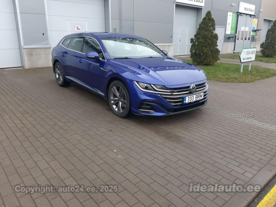 Blue Volkswagen Arteon 2022 in Tallinn, with an engine capacity of 2.00 L and mileage of 102 thousand km for 27990 €, photo 1 on AUTOMOTO.COM.LV