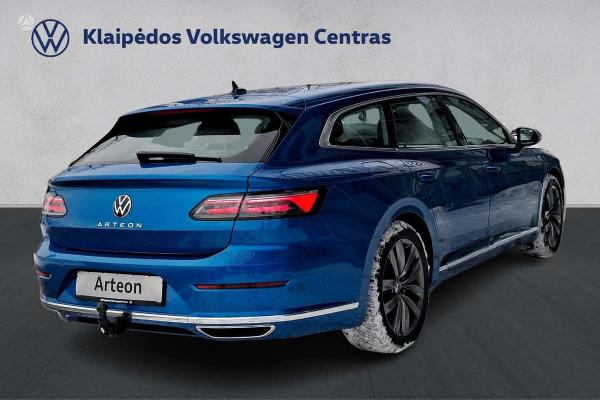 Blue Volkswagen Arteon 2022 in Klaipeda, with an engine capacity of 1.98 L and mileage of 66 thousand km for 29000 €, photo 6 on AUTOMOTO.COM.LV