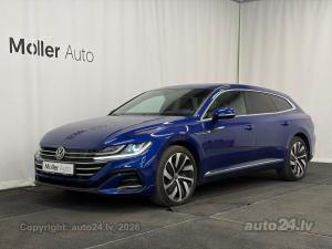 Zils Volkswagen Arteon 2022 Tallina, ar dzinēja tilpumu 1.40 L un nobraukumu 123 tūkst. km par 28900 €, foto  vietnē AUTOMOTO.COM.LV