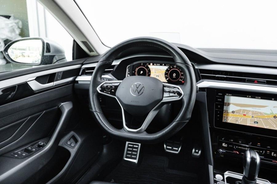 Blue Volkswagen Arteon 2022 in Riga, with an engine capacity of 1.40 L and mileage of 114 thousand km for 23500 €, photo 38 on AUTOMOTO.COM.LV