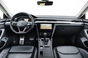 Blue Volkswagen Arteon 2022 in Riga, with an engine capacity of 1.40 L and mileage of 114 thousand km for 23500 €, photo 39 on AUTOMOTO.COM.LV