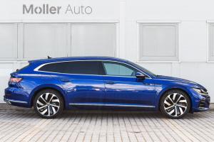 Blue Volkswagen Arteon 2023 in Ventspils, with an engine capacity of 2.00 L and mileage of 109 thousand km for 28100 €, photo 7 on AUTOMOTO.COM.LV