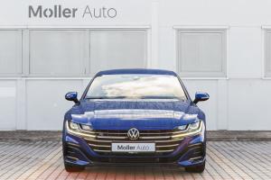 Blue Volkswagen Arteon 2023 in Ventspils, with an engine capacity of 2.00 L and mileage of 109 thousand km for 28100 €, photo 9 on AUTOMOTO.COM.LV
