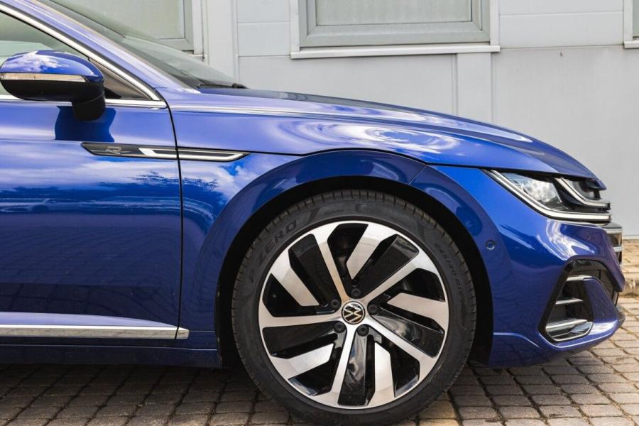 Blue Volkswagen Arteon 2023 in Ventspils, with an engine capacity of 2.00 L and mileage of 109 thousand km for 28100 €, photo 10 on AUTOMOTO.COM.LV