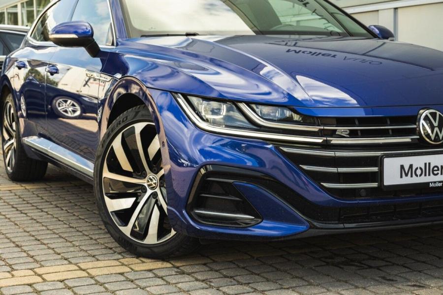 Blue Volkswagen Arteon 2023 in Ventspils, with an engine capacity of 2.00 L and mileage of 109 thousand km for 28100 €, photo 11 on AUTOMOTO.COM.LV