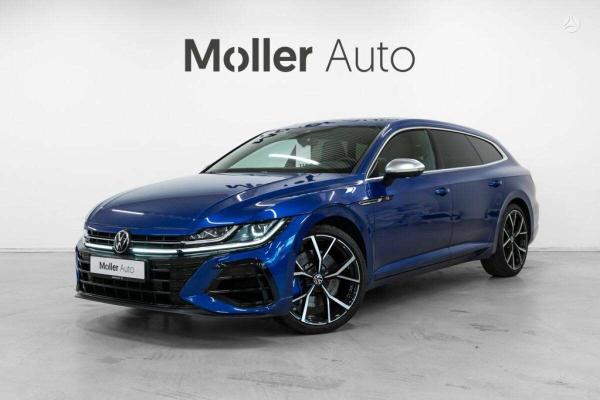 Blue Volkswagen Arteon 2023 in Vilnius, with an engine capacity of 2.00 L and mileage of 55 thousand km for 36900 €, photo 1 on AUTOMOTO.COM.LV