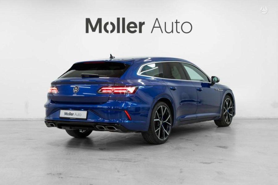 Blue Volkswagen Arteon 2023 in Vilnius, with an engine capacity of 2.00 L and mileage of 55 thousand km for 36900 €, photo 4 on AUTOMOTO.COM.LV