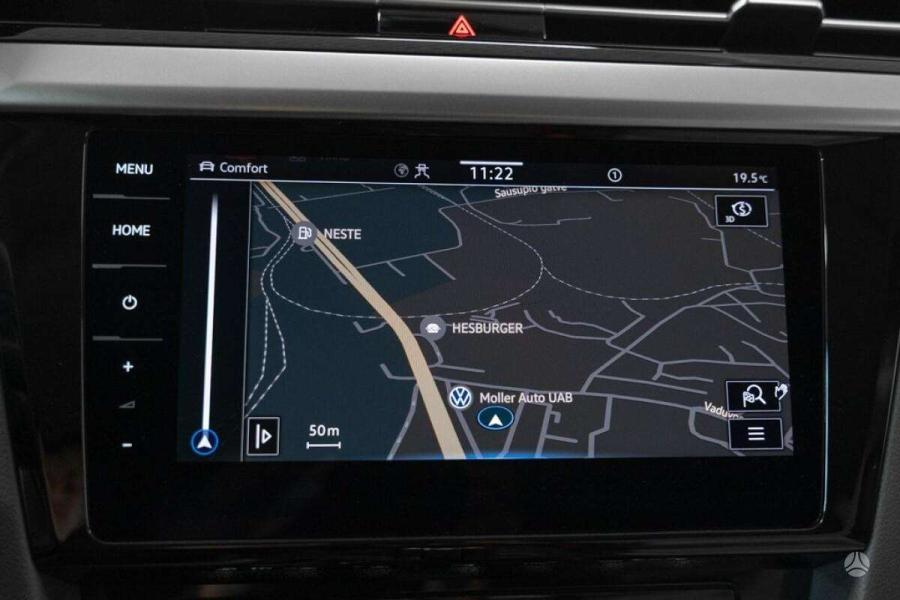 Grey Volkswagen Arteon 2021 in Vilnius, with an engine capacity of 1.40 L and mileage of 109 thousand km for 23900 €, photo 15 on AUTOMOTO.COM.LV