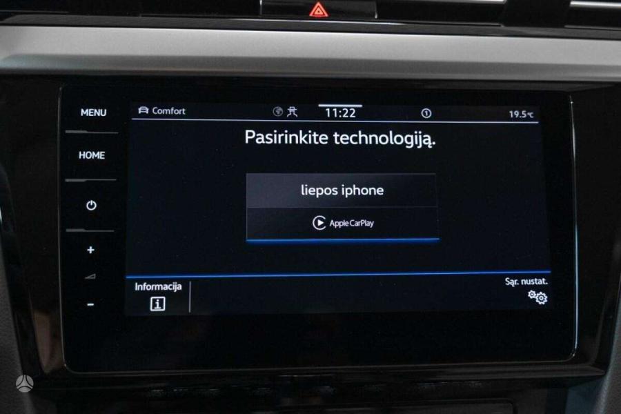 Grey Volkswagen Arteon 2021 in Vilnius, with an engine capacity of 1.40 L and mileage of 109 thousand km for 23900 €, photo 16 on AUTOMOTO.COM.LV