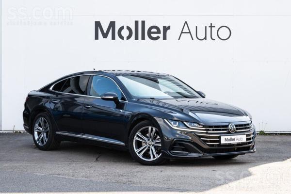 Grey Volkswagen Arteon 2023 in Riga, with an engine capacity of 2.00 L and mileage of 32 thousand km for 29500 €, photo 2 on AUTOMOTO.COM.LV
