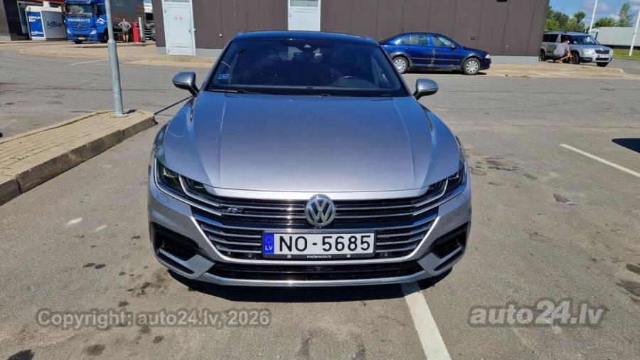 Grey Volkswagen Arteon 2017 in Tallinn, with an engine capacity of 2.00 L and mileage of 184 thousand km for 23490 €, photo 6 on AUTOMOTO.COM.LV