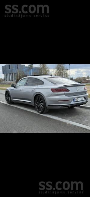 Grey Volkswagen Arteon 2017 in Riga, with an engine capacity of 2.00 L and mileage of 163 thousand km for 19500 €, photo 6 on AUTOMOTO.COM.LV