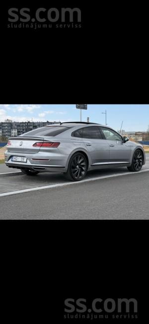 Grey Volkswagen Arteon 2017 in Riga, with an engine capacity of 2.00 L and mileage of 163 thousand km for 19500 €, photo 7 on AUTOMOTO.COM.LV