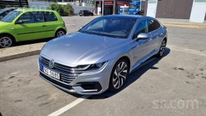 Grey Volkswagen Arteon 2017 in Ogre, with an engine capacity of 2.00 L and mileage of 198 thousand km for 20500 €, photo  on AUTOMOTO.COM.LV