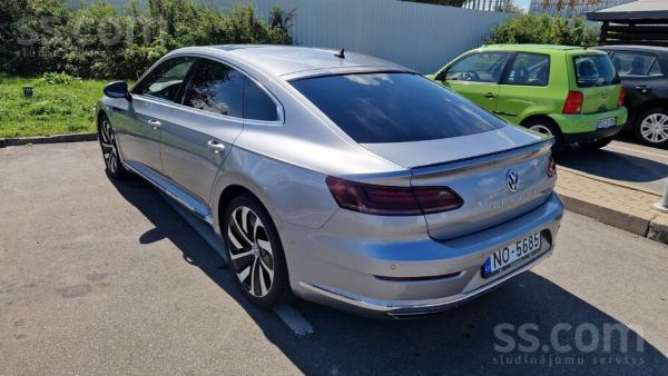 Grey Volkswagen Arteon 2017 in Ogre, with an engine capacity of 2.00 L and mileage of 198 thousand km for 20500 €, photo 4 on AUTOMOTO.COM.LV