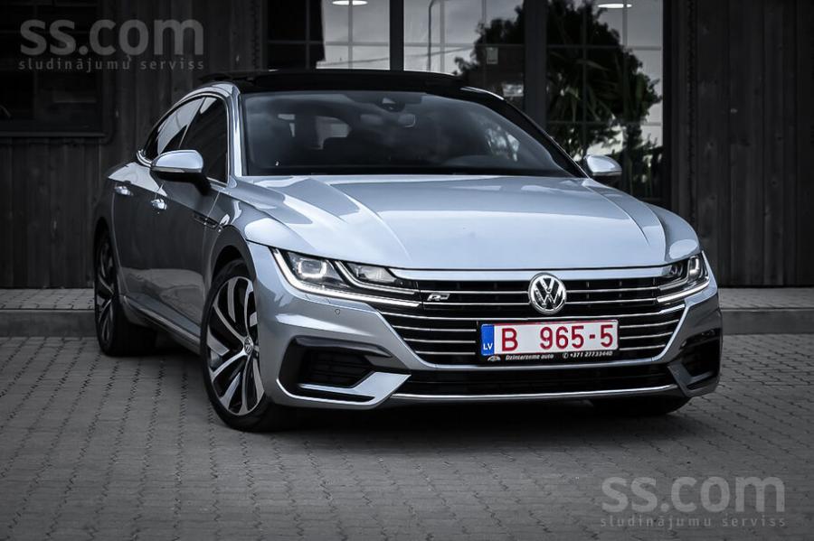 Pelēks Volkswagen Arteon 2017 Tukums, ar dzinēja tilpumu 2.00 L un nobraukumu 0 tūkst. km par 17999 €, foto 1 vietnē AUTOMOTO.COM.LV