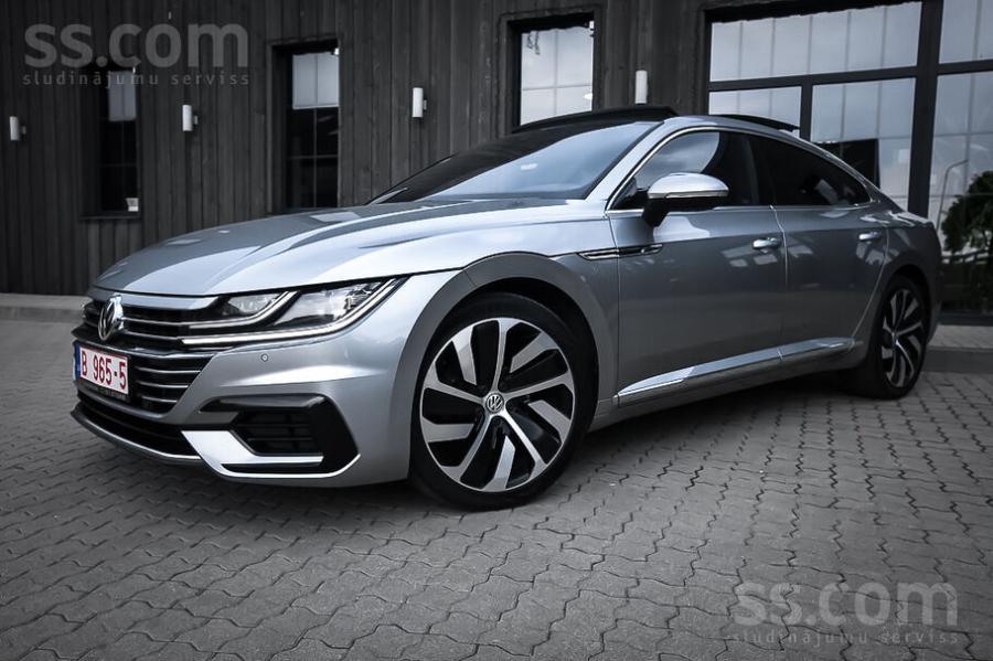 Pelēks Volkswagen Arteon 2017 Tukums, ar dzinēja tilpumu 2.00 L un nobraukumu 0 tūkst. km par 17999 €, foto 5 vietnē AUTOMOTO.COM.LV
