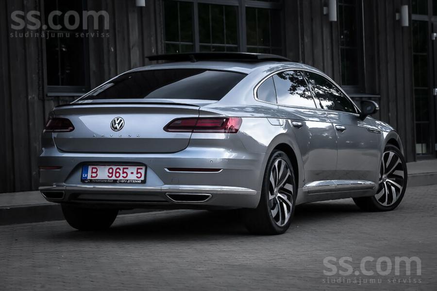Pelēks Volkswagen Arteon 2017 Tukums, ar dzinēja tilpumu 2.00 L un nobraukumu 0 tūkst. km par 17999 €, foto 7 vietnē AUTOMOTO.COM.LV