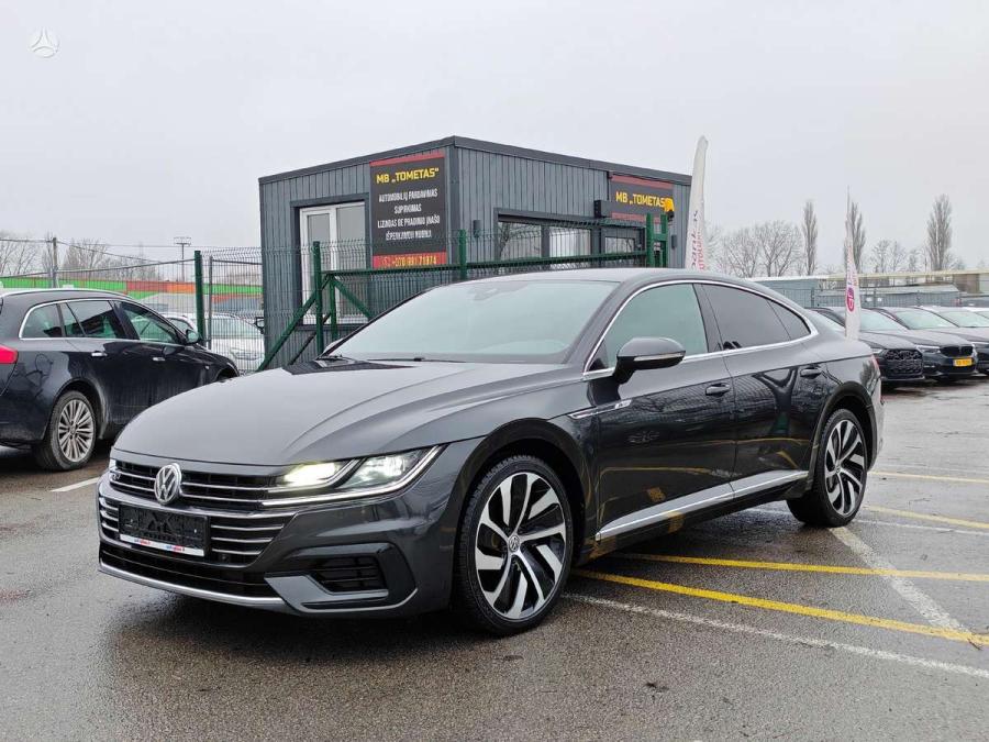 Pelēks Volkswagen Arteon 2018 Klaipėda, ar dzinēja tilpumu 1.97 L un nobraukumu 190 tūkst. km par 18999 €, foto 12 vietnē AUTOMOTO.COM.LV