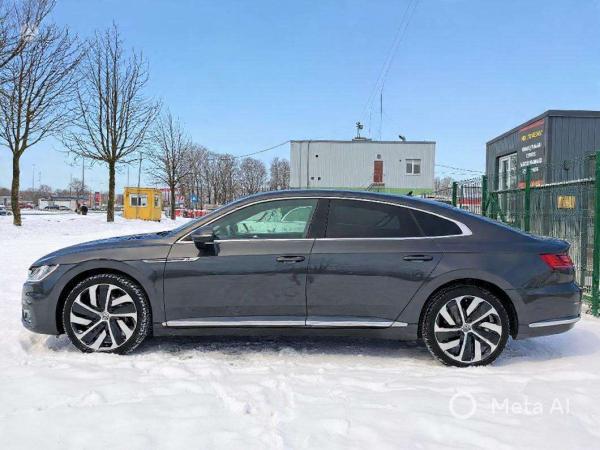Grey Volkswagen Arteon 2018 in Klaipeda, with an engine capacity of 1.97 L and mileage of 190 thousand km for 18950 €, photo 8 on AUTOMOTO.COM.LV