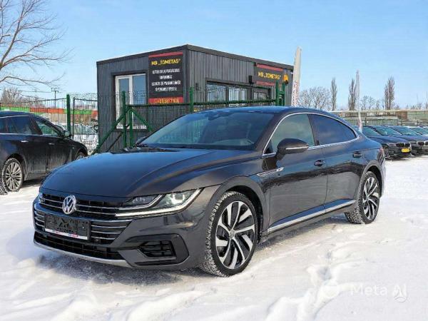 Grey Volkswagen Arteon 2018 in Klaipeda, with an engine capacity of 1.97 L and mileage of 190 thousand km for 18950 €, photo 9 on AUTOMOTO.COM.LV