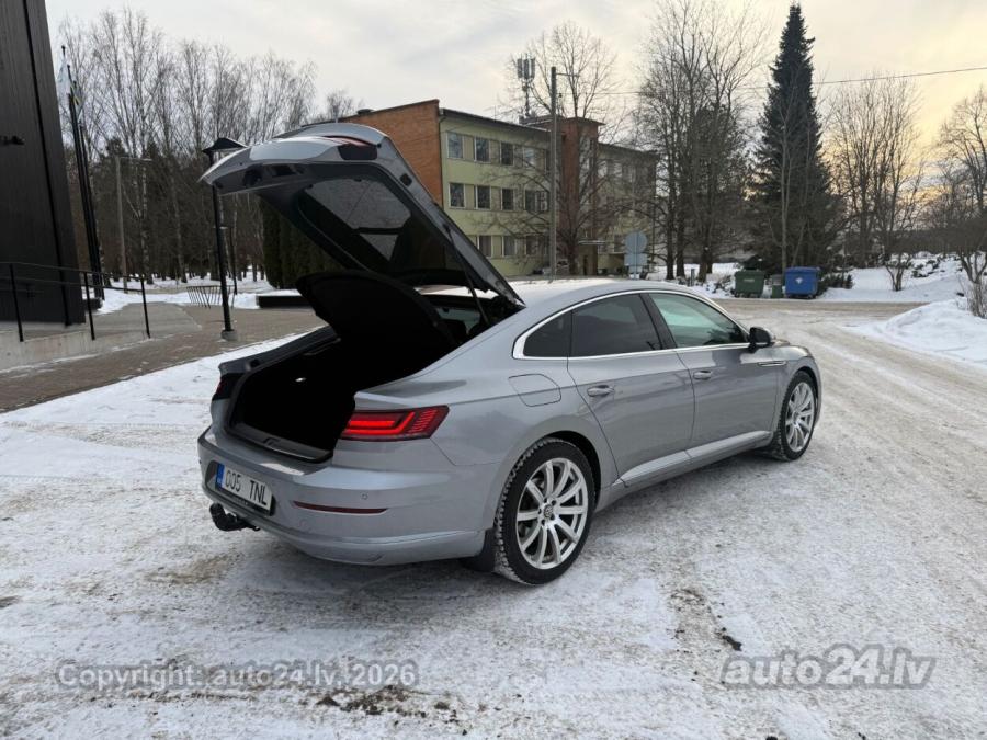Grey Volkswagen Arteon 2018 in Tartu, with an engine capacity of 2.00 L and mileage of 290 thousand km for 15500 €, photo 9 on AUTOMOTO.COM.LV