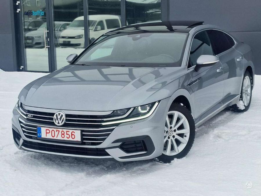 Pelēks Volkswagen Arteon 2018 Jonava, ar dzinēja tilpumu 2.00 L un nobraukumu 231 tūkst. km par 18250 €, foto 1 vietnē AUTOMOTO.COM.LV