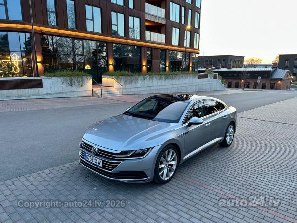 Grey Volkswagen Arteon 2018 in Tallinn, with an engine capacity of 2.00 L and mileage of 129 thousand km for 24500 €, photo 2 on AUTOMOTO.COM.LV