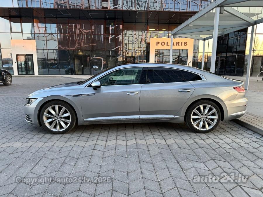 Grey Volkswagen Arteon 2018 in Tallinn, with an engine capacity of 2.00 L and mileage of 129 thousand km for 24500 €, photo 10 on AUTOMOTO.COM.LV