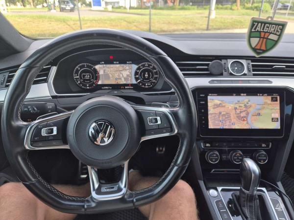Pelēks Volkswagen Arteon 2018 Kauņa, ar dzinēja tilpumu 2.00 L un nobraukumu 255 tūkst. km par 20900 €, foto 3 vietnē AUTOMOTO.COM.LV