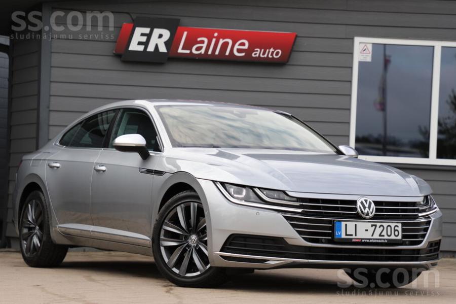 Pelēks Volkswagen Arteon 2018 Tukums, ar dzinēja tilpumu 2.00 L un nobraukumu 143 tūkst. km par 16500 €, foto 1 vietnē AUTOMOTO.COM.LV