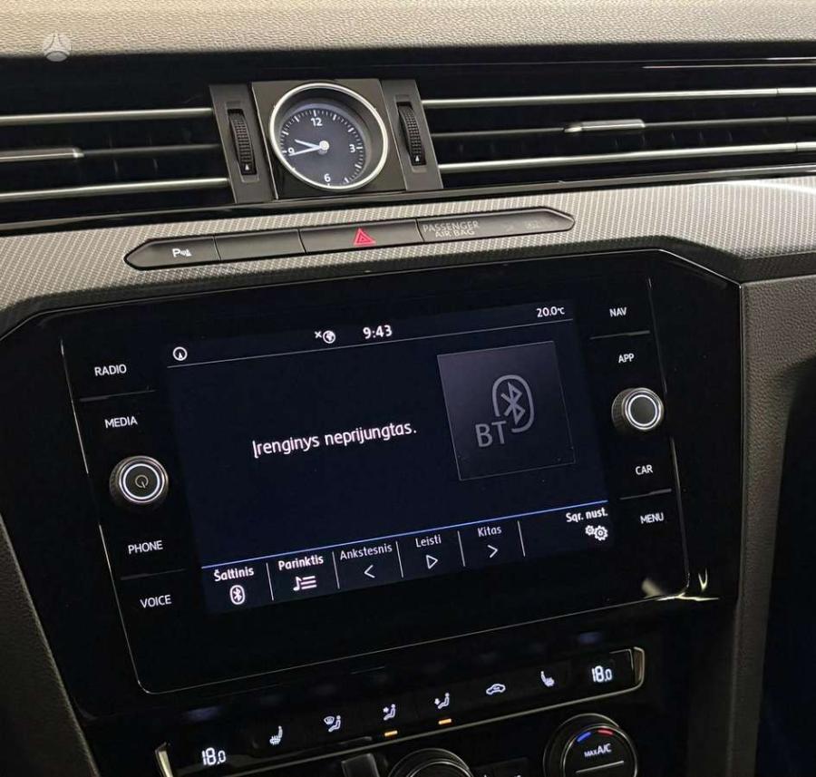 Pelēks Volkswagen Arteon 2018 Marijampole, ar dzinēja tilpumu 1.97 L un nobraukumu 192 tūkst. km par 18250 €, foto 10 vietnē AUTOMOTO.COM.LV