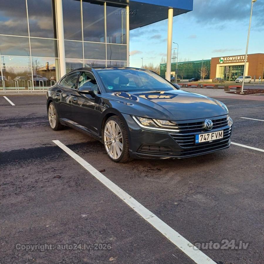 Grey Volkswagen Arteon 2019 in Tallinn, with an engine capacity of 2.00 L and mileage of 168 thousand km for 18000 €, photo 2 on AUTOMOTO.COM.LV
