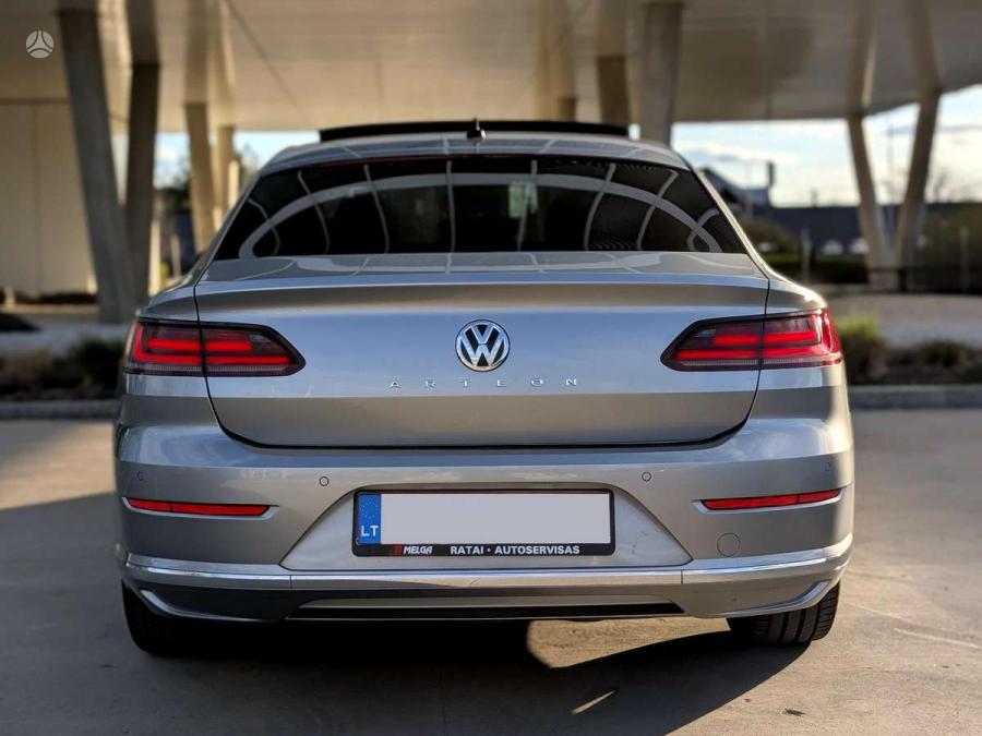 Grey Volkswagen Arteon 2019 in Vilnius, with an engine capacity of 1.97 L and mileage of 172 thousand km for 16700 €, photo 7 on AUTOMOTO.COM.LV