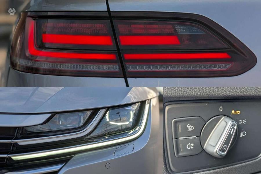 Grey Volkswagen Arteon 2019 in Vilnius, with an engine capacity of 1.97 L and mileage of 172 thousand km for 16700 €, photo 20 on AUTOMOTO.COM.LV